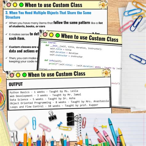 When To Use Custom Classes In Python Programming Complete Lessons