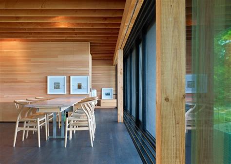 Ian Macdonald Hides Ontario Island Cottage Within A Forest