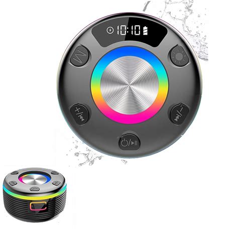 GŁOŚNIK ŁAZIENKOWY BEZPRZEWODOWY PRZENOŚNY BLUETOOTH WODOODPORNY IP67