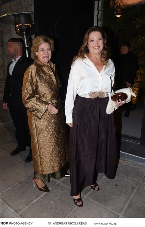 Νικόλαος Ντε Γκρες Χρυσή Βαρδινογιάννη Στην εντυπωσιακή δεξίωση το ζεύγος με τους καλεσμένους