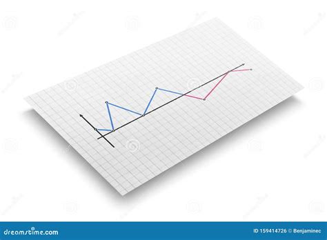 Decreasing Line Graph Stock Photo Image Of Flow Analysis