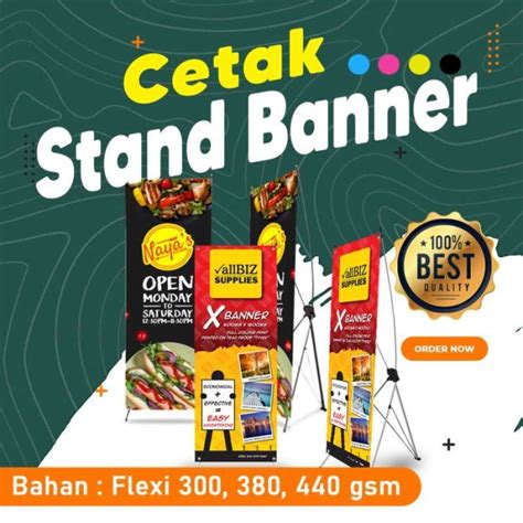 Jual X BANNER STANDING BANNER SPANDUK Di Seller Cuanz Store