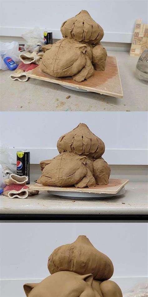 찰흙으로 만든 이상해씨 공예 이상해씨 귀여운 그림