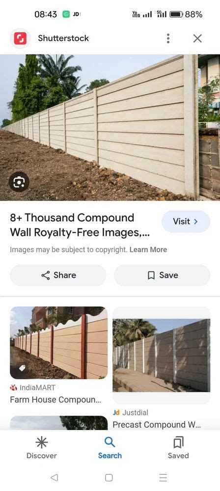 Compound Wall Construction At ₹ 355sq Ft In Bhubaneswar Id