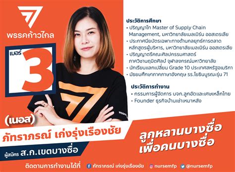 สวัสดีพ่อแ ส ก เนอส ภัทราภรณ์ เก่งรุ่งเรืองชัย เขตบางซื่อ