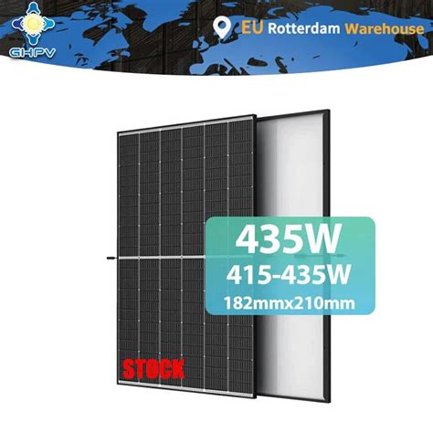 Ghpv Solar Cell Module Panel Array 415w 420w 425w 144 Cells 430w 435w