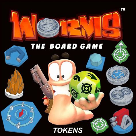 Mantic Worms The Board Game All Tokens Wind Direction Hex Updated