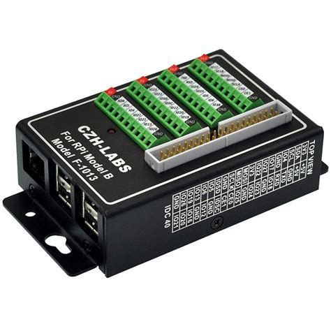 Czh Labs Rpi Screw Terminal Block Breakout Module With Aluminum Enclosure For Raspberry Pi 1 2