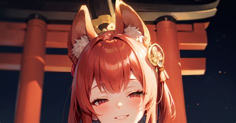 着物 妖しいお稲荷さん Jonigataのイラスト Pixiv