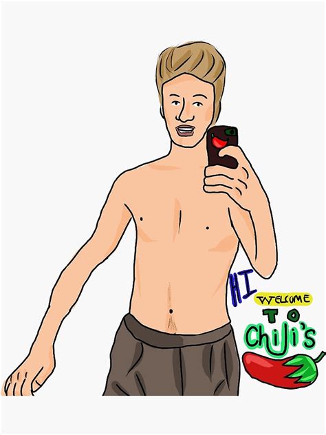Hi Welcome To Chilis Vine Sticker By Marywaffles Redbubble