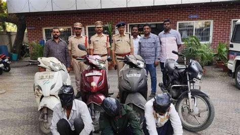 Three More Bike Thieves Arrested In Hyderabad Indtoday