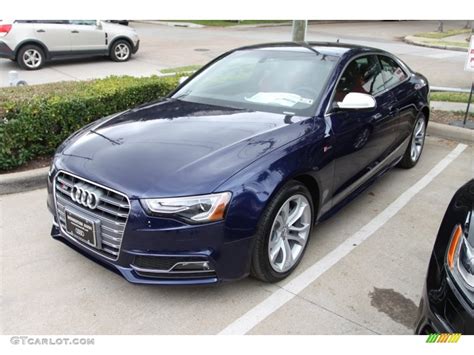 Estoril Blue Crystal 2013 Audi S5 3 0 TFSI Quattro Coupe Exterior Photo