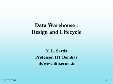 Data Warehouse Design Issues