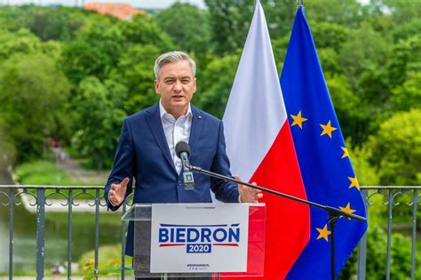 Wybory prezydenckie 2020 Robert Biedroń do Danuty Holeckiej Niech mi