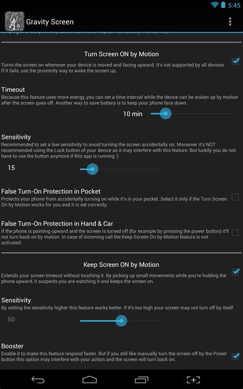 Android Set Your Device Screen To Automatically Turn Off When You Put