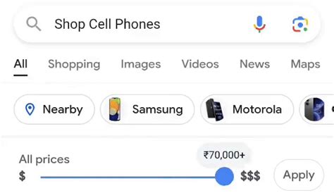 Google Tests Price Slider Filter In Search For Product Results