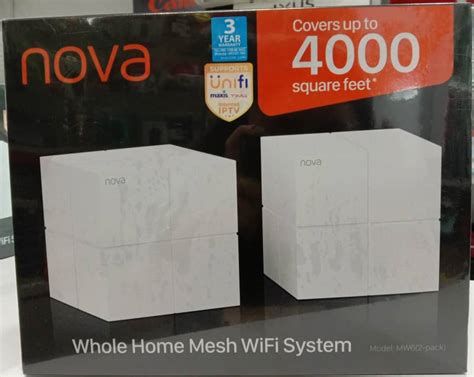 Tenda Nova MW6 2 Pack Whole Home Mesh Wifi System