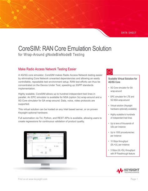pdf coresim ran core emulation solution dokumen tips