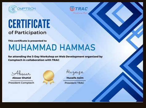 Muhammad Hammas Rasheed On Linkedin Webdevelopment Comptechsociety