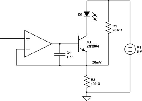 Operational Amplifier Dac Controlled Led Brightness Electrical