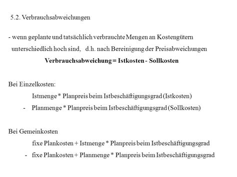 IV Plankostenrechnung Ppt Herunterladen