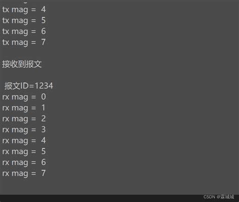 Can的回环测试实验can回环测试 Csdn博客