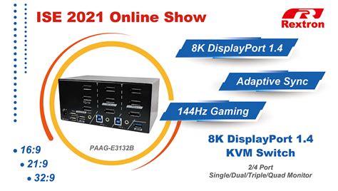 Rextron Exhibition Information Taiwan Excellent KVM AV OEM ODM Manufacturer