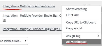 Multi Factor 2 Step Authentication Of The Service ServiceNow Community