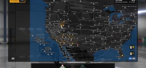 Coast To Coast Map New Version V1 9 Ats American Truck Simulator