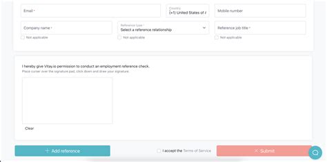 Candidate And Reference Signature Vitay Help Center