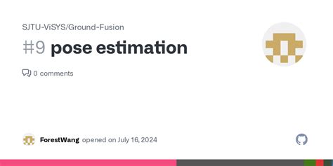 Pose Estimation Issue Sjtu Visys Ground Fusion Github