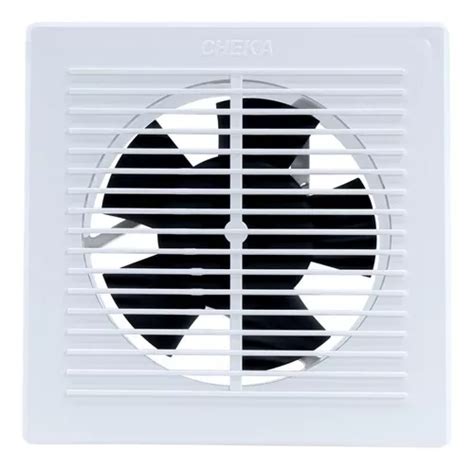Extractor De Aire Para Ba O Y Cocina Con Rejilla Plastica P Cuotas Sin Inter S