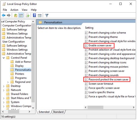 Screen Saver Settings Turns Into Gray Get That To Normal Minitool Partition Wizard