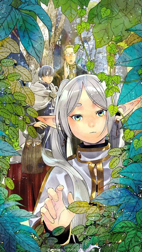 Frieren Beyond Journeys End Official Illustration Bìa Truyện