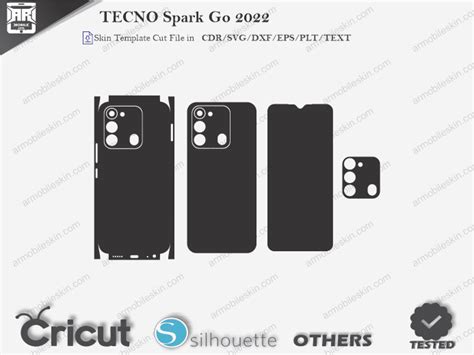 Tecno Spark Go 2020 Skin Template Vector Armobileskin