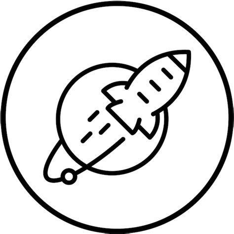 Premium Vector Vector Design Rocket Launch Icon Style