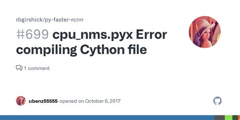 Cpunmspyx Error Compiling Cython File · Issue 699 · Rbgirshickpy Faster Rcnn · Github