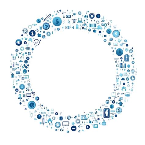 Flat Ai Automation And Dollar Flow Frame Concept As A Futuristic Border Frame Featuring Ai