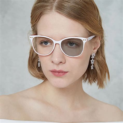 2018 Photochromic Multifocal Reading Glasses Look Far Near Bifocal Lens