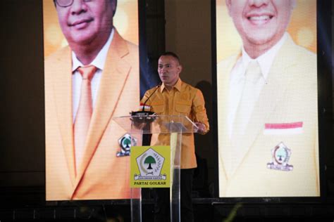Rakerda Golkar Kota Bogor Sukseskan Capres Airlangga Hartanto Di Pemilu Ceklissatu