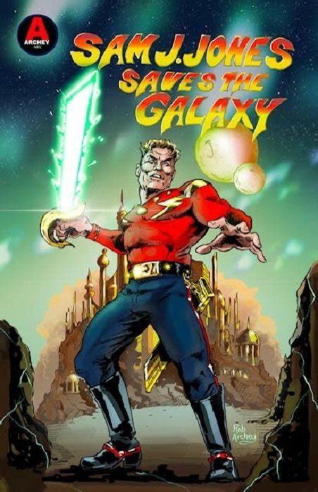 Sam J Jones Saves The Galaxy 1 Archey Comic Book Value And Price Guide