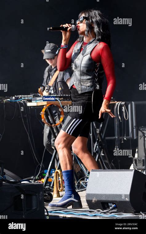 Nuha Ruby Ra Plays The Walled Garden Stage At Green Man Festival In