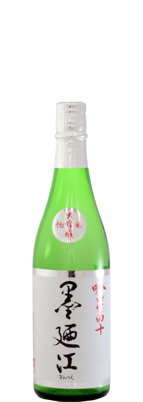 日本酒 墨廼江 純米大吟醸 吟星四十 株式会社花山