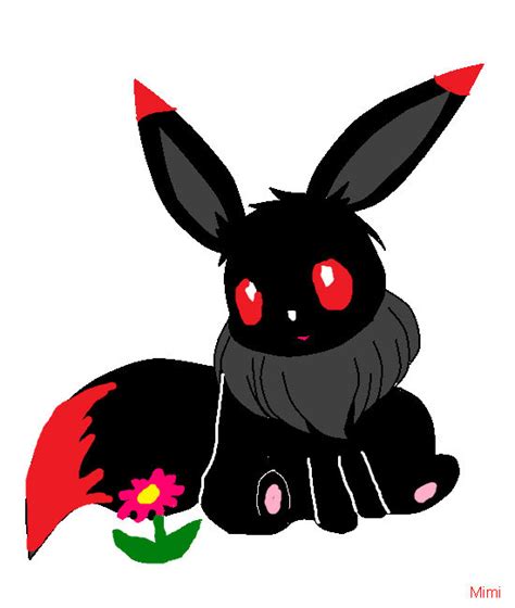 Dark Eevee By 122 Natalia Cat On Deviantart