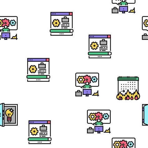 Solution Business Problem Task Vector Seamless Pattern 10142357 Vector Art At Vecteezy