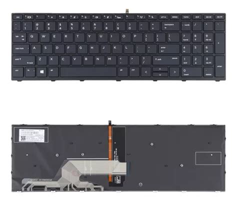 Teclado Black Us Para Hp Probook 450 G5 455 G5 470 G5 650 G4