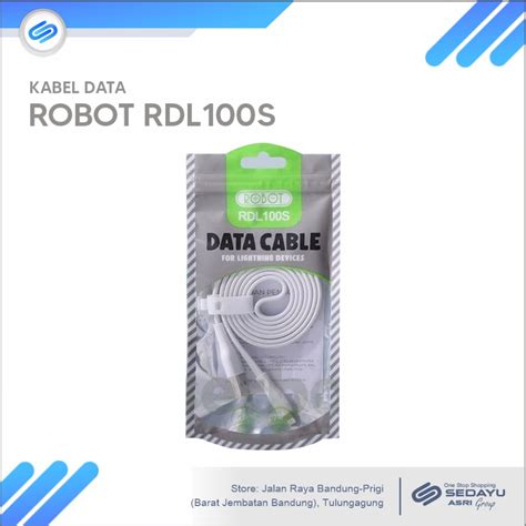 Jual KABEL DATA ROBOT RDL S IPHONE KABEL Shopee Indonesia