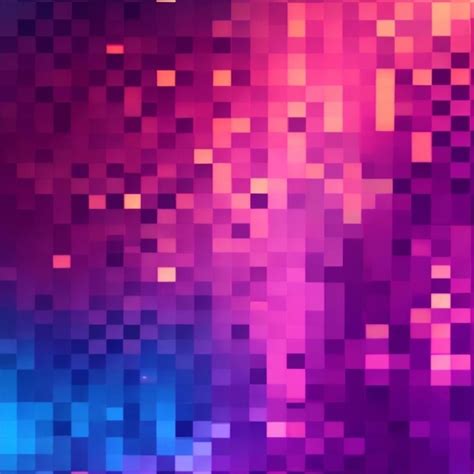 Premium Photo Pixel Pattern Art Illustration Gradient Design