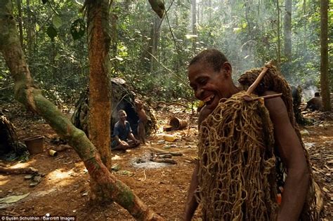 Inside The African Pygmy Tribe Battling For Survival Daily Mail Online
