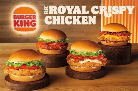 Burger King Introduces New BK Royal Crispy Chicken Sandwiches Lineup